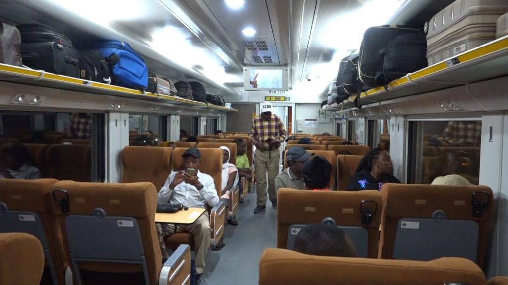 SGR train carrying 900 passengers starts maiden Dar-Dom trip - Daily News