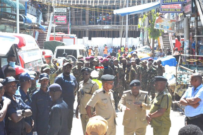 Kariakoo building collapse disaster in photos - Daily News