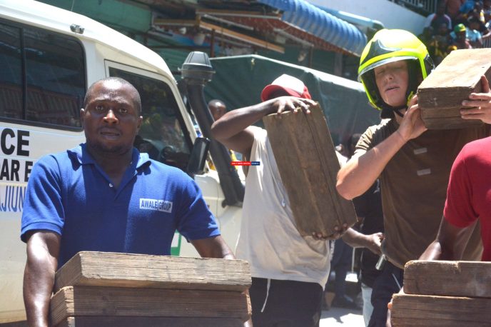 Kariakoo building collapse disaster in photos - Daily News