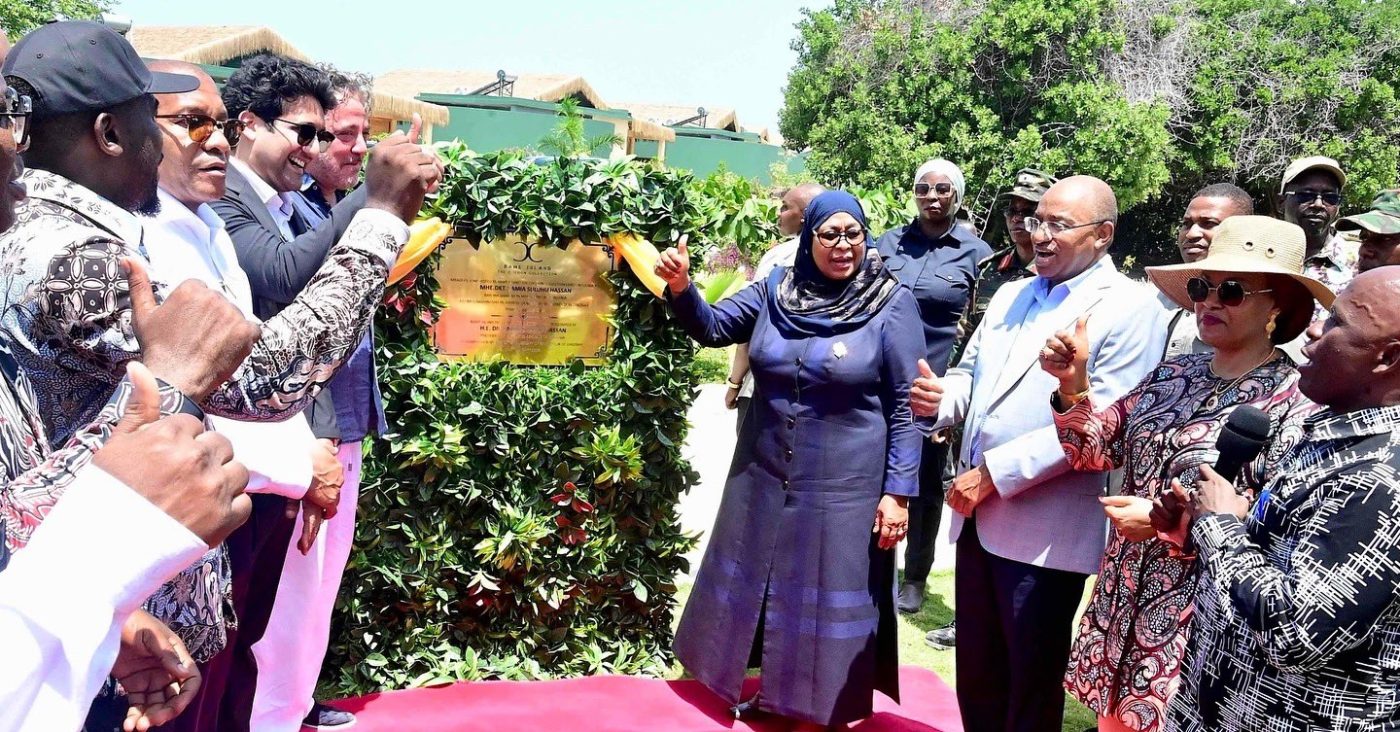 President Samia launches 100bn/- five-star hotel in Zanzibar - Daily News