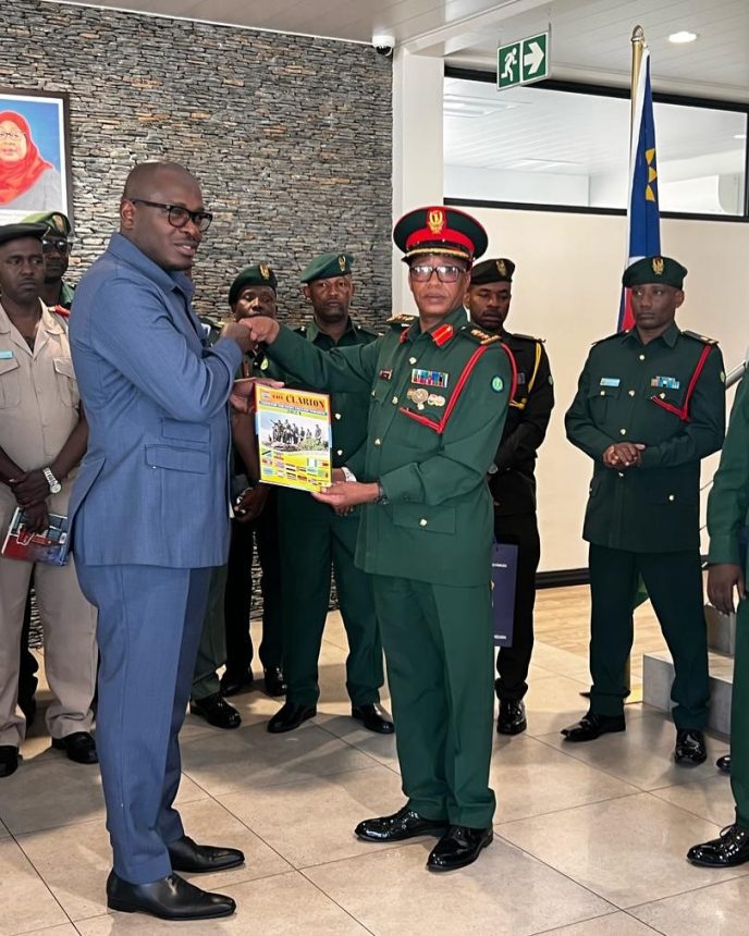 Tanzania commanders land in Namibia for military affairs drill - Daily News
