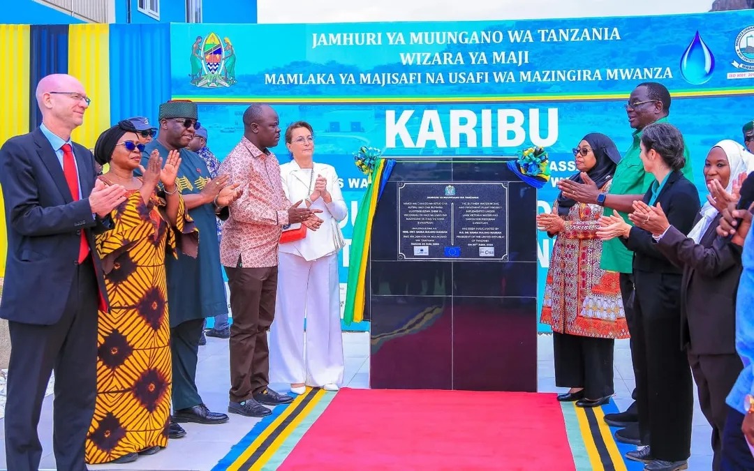 Samia inaugurates Butimba Water source for 450,000 Mwanza residents ...