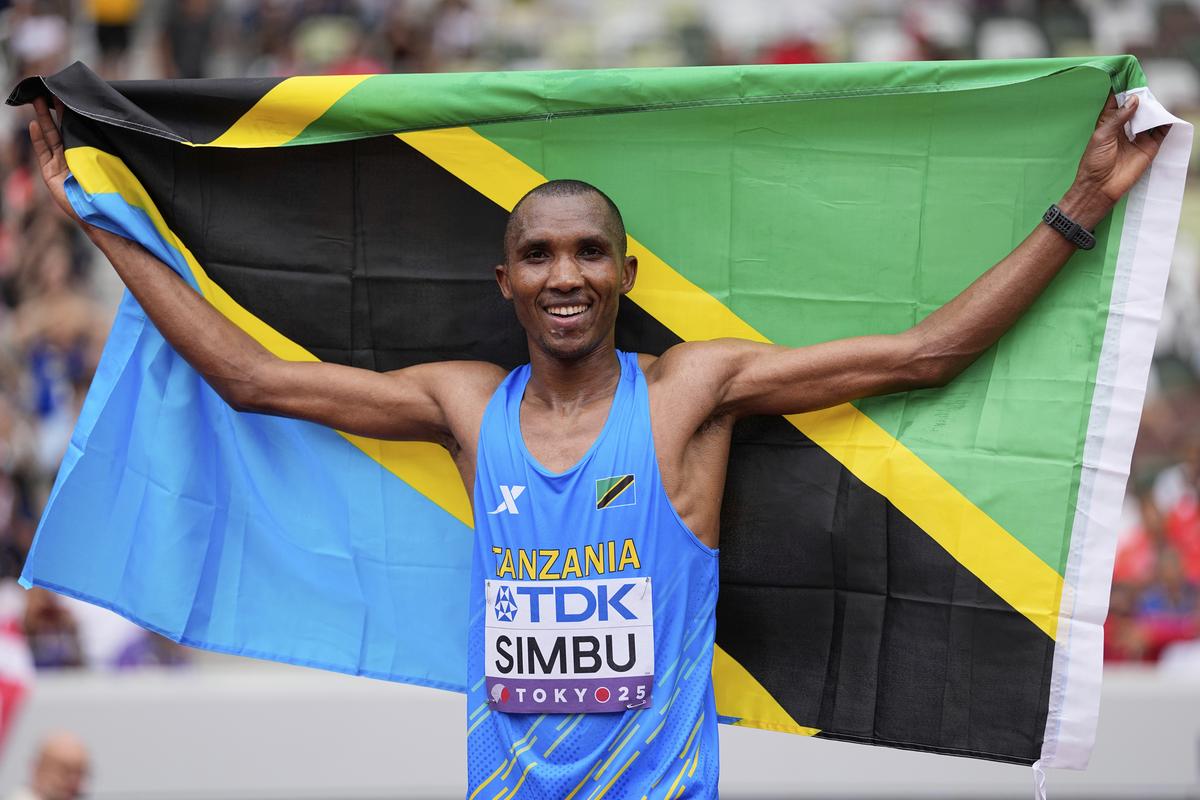 Simbu victory sends World Athletics Championships commentator viral ...