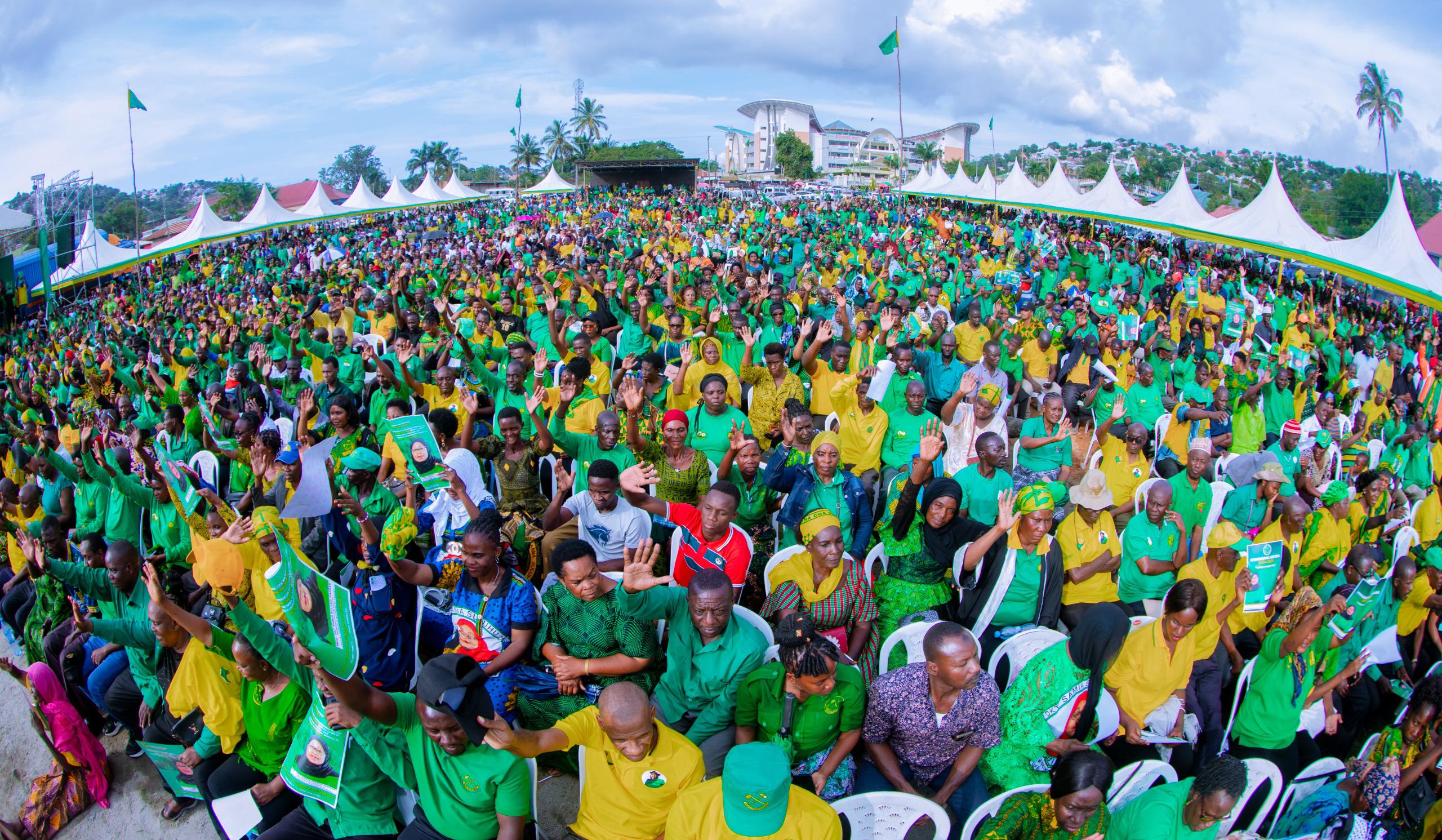 Samia draws 25 million people in her 114 campaign rallies - Daily News
