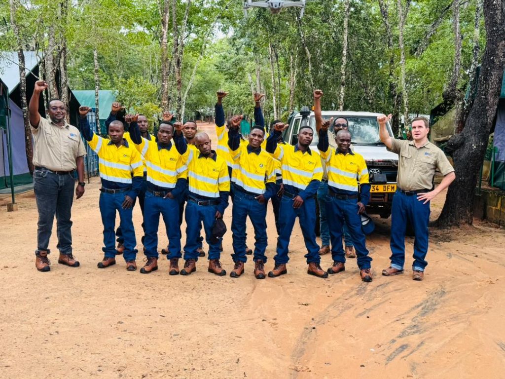 First specialists from Namtumbo start work: Mantra Tanzania builds the ...